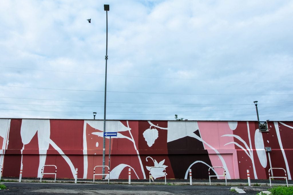 The two new murals by Tellas in Rome | Collater.al