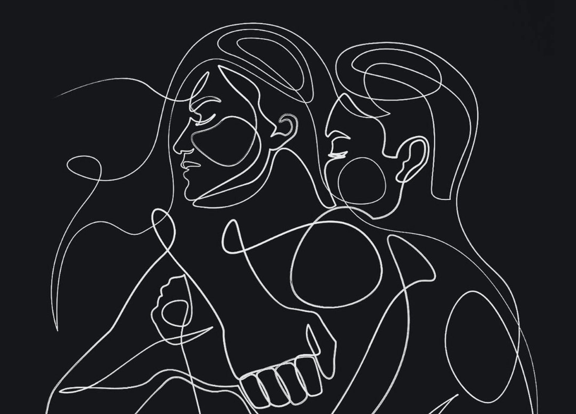 The sweet and sensual line art by Nasr | Collater.al