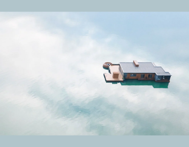 The floating hotel in the middle of the sea by Balance Design | Collater.al