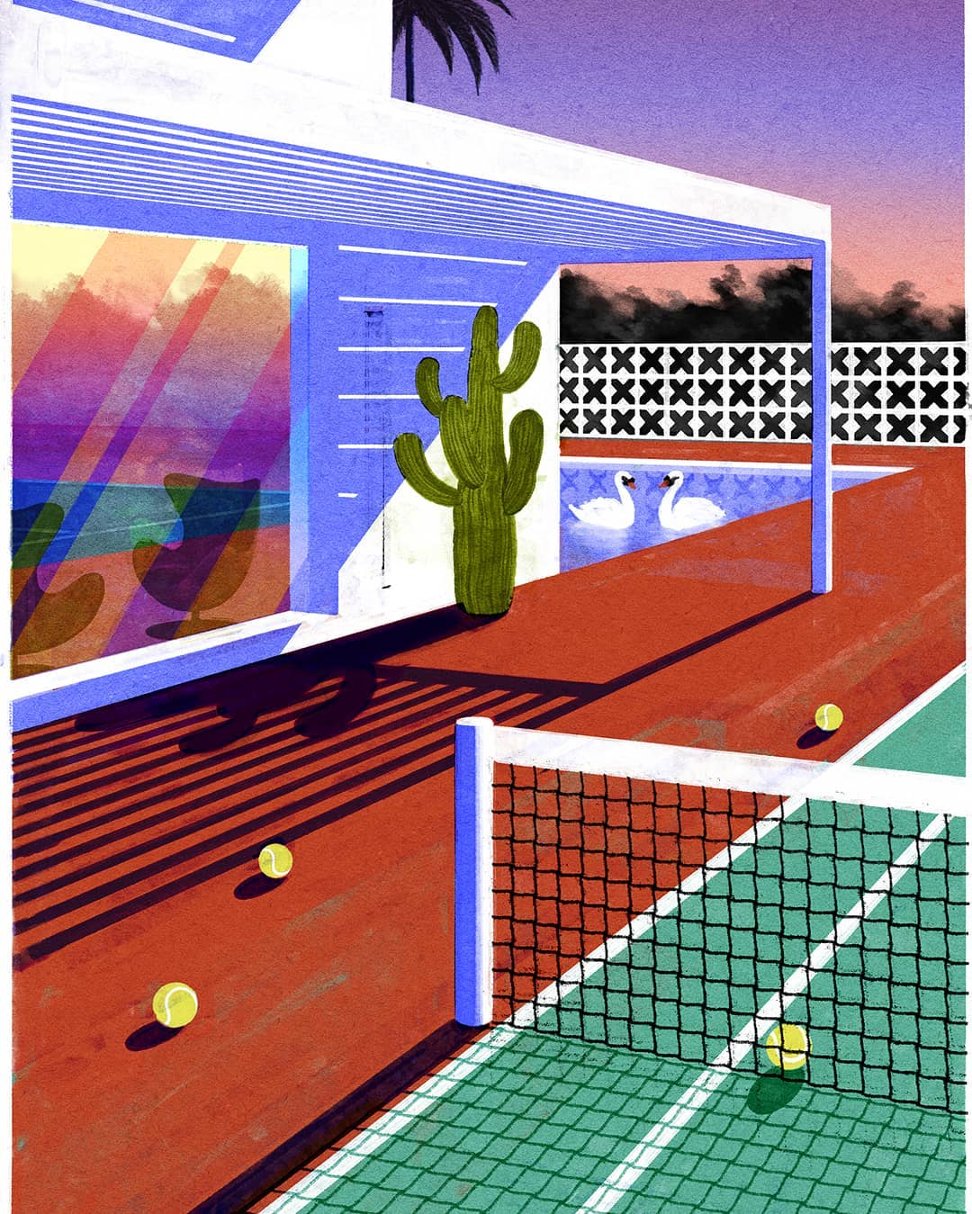 Architecture and illustration, the creations of Leonie Bos | Collater.al