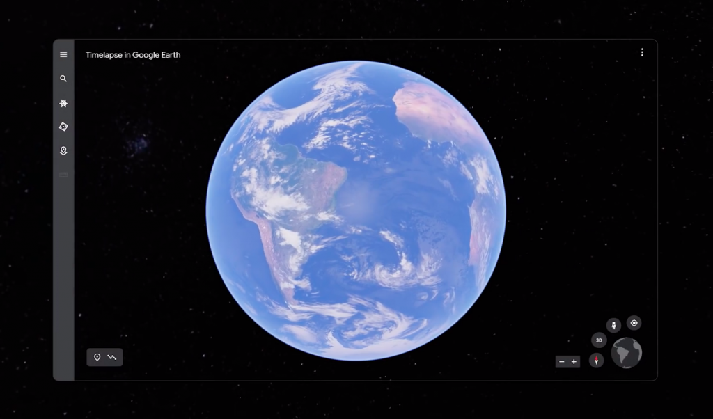 Earth Timelapse, the new Google Earth feature | Collater.al