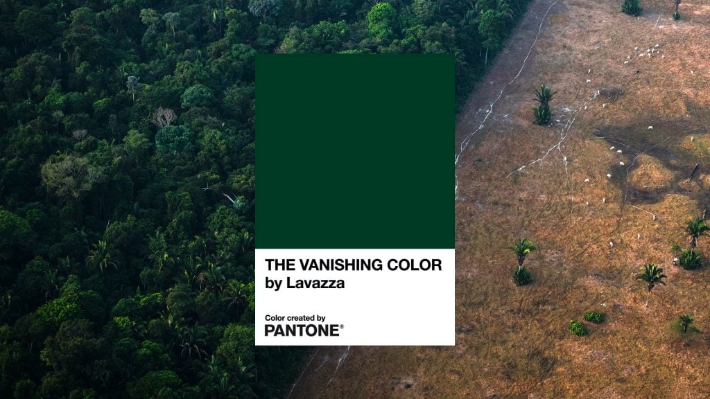 The Vanishing Color: Lavazza and Pantone together for Earth Day ...