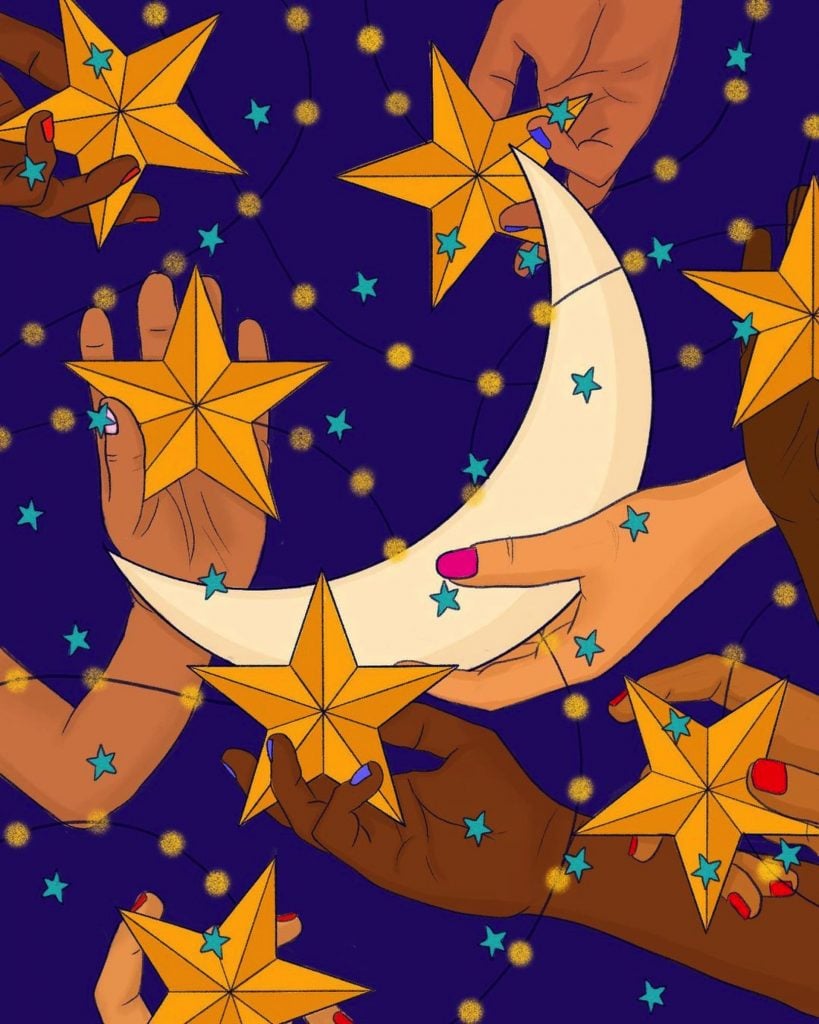 Hala AlAbbasi's illustrations to celebrate Ramadan | Collater.al