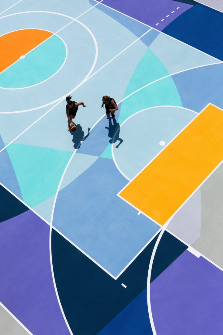 The new playgrounds decorated by Gummy Gue | Collater.al