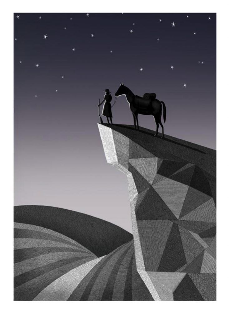 Films and books illustrated by Adam Simpson | Collater.al