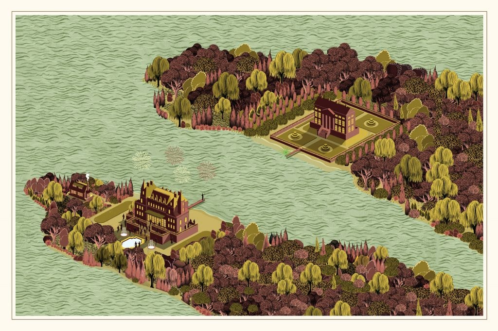 Films and books illustrated by Adam Simpson | Collater.al
