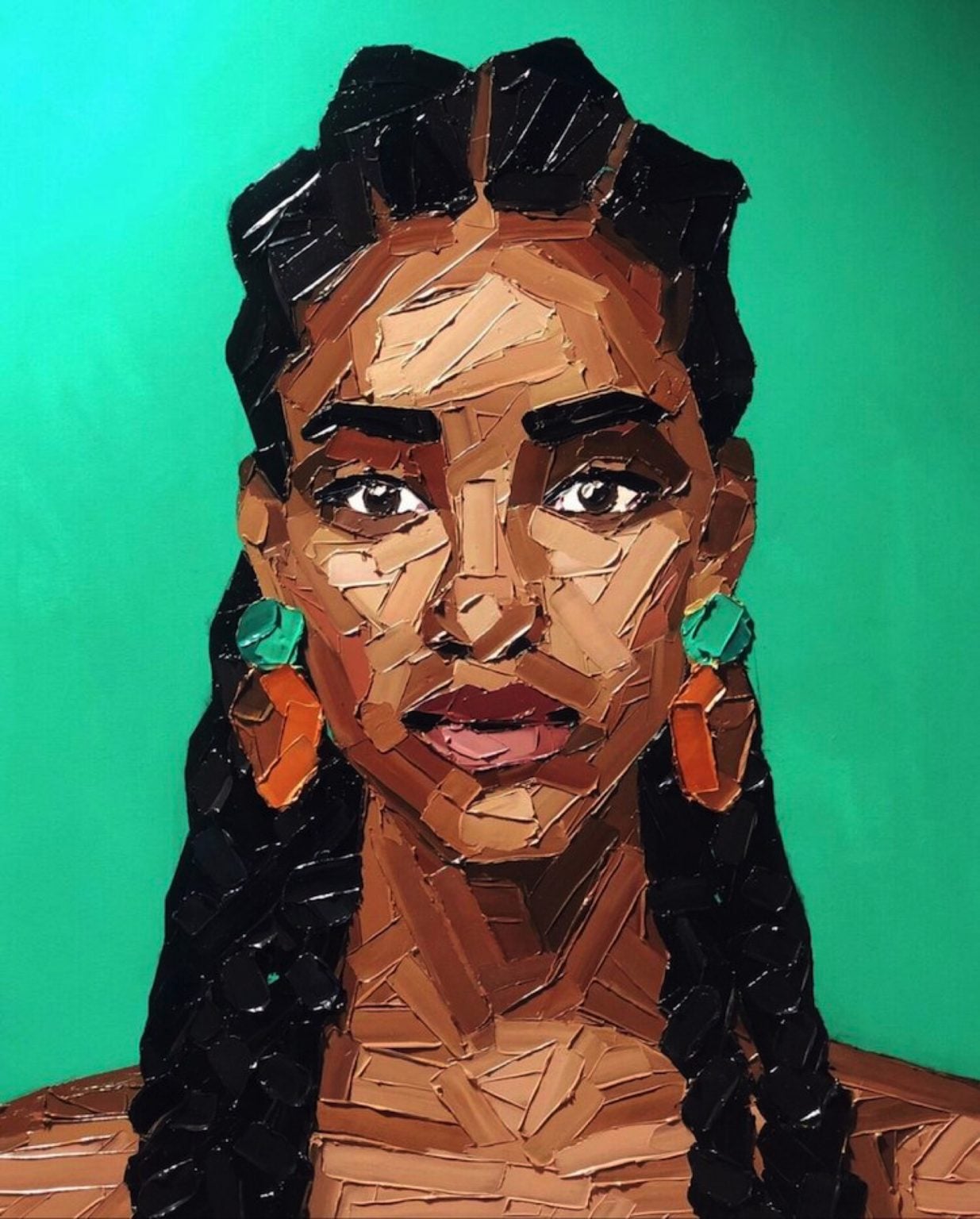 Elena Gual gives voice to women through painting | Collater.al