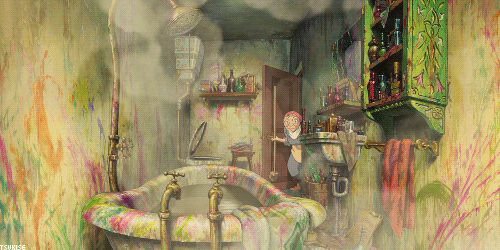 If the interiors of Studio Ghibli films were real | Collater.al