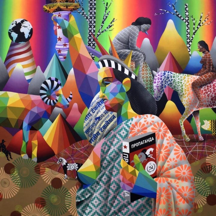 The new exhibition by Okuda San Miguel opens in Rome | Collater.al