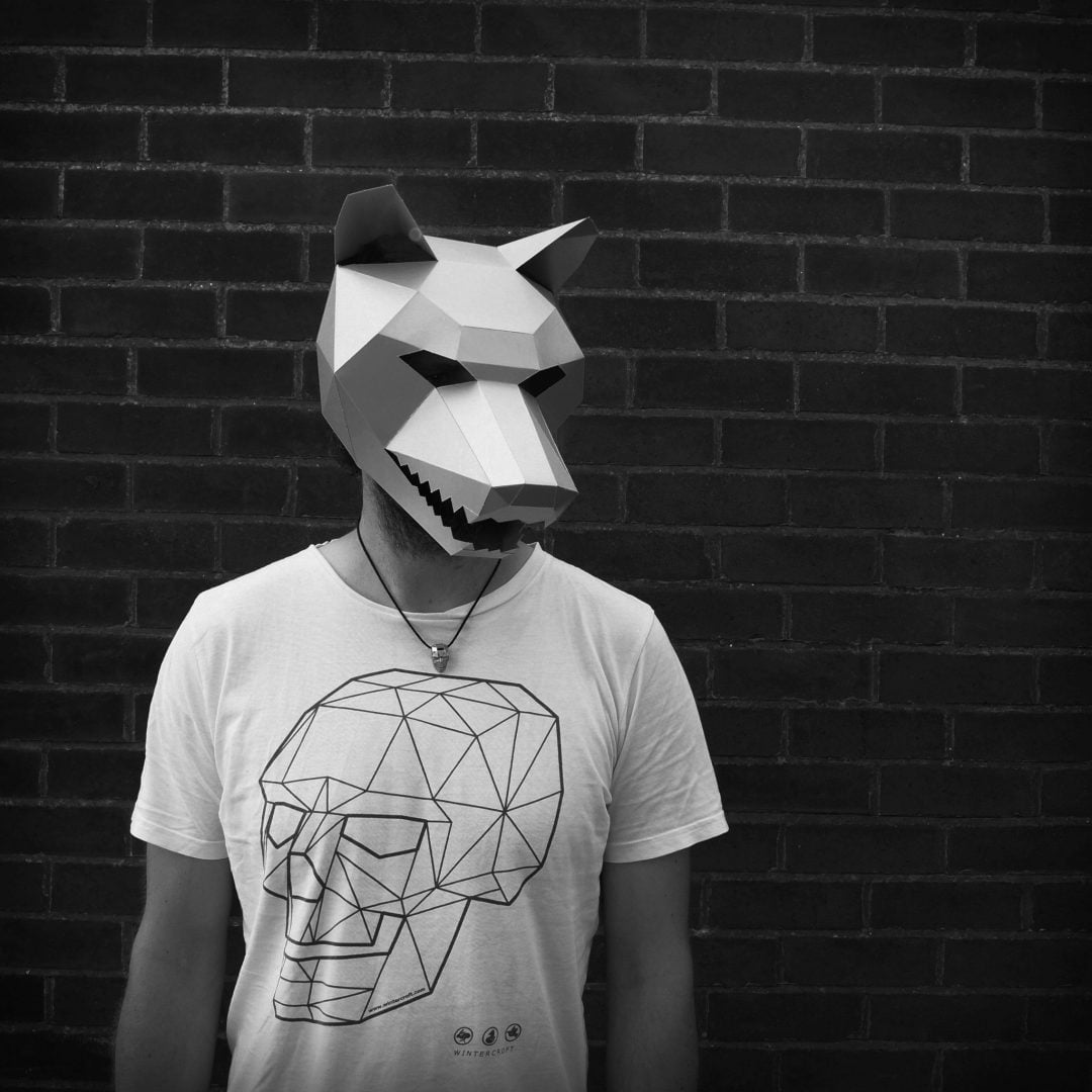 DIY Paper Halloween Masks | Collater.al