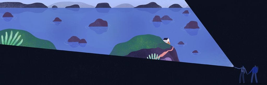 Colour and simplicity, the illustrations by Mark Conlan | Collater.al