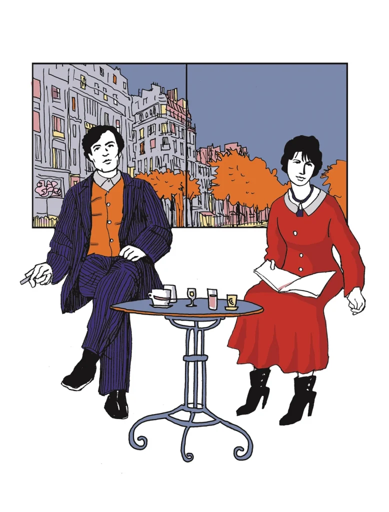 "Lovers in Art", a graphic novel to love | Collater.al