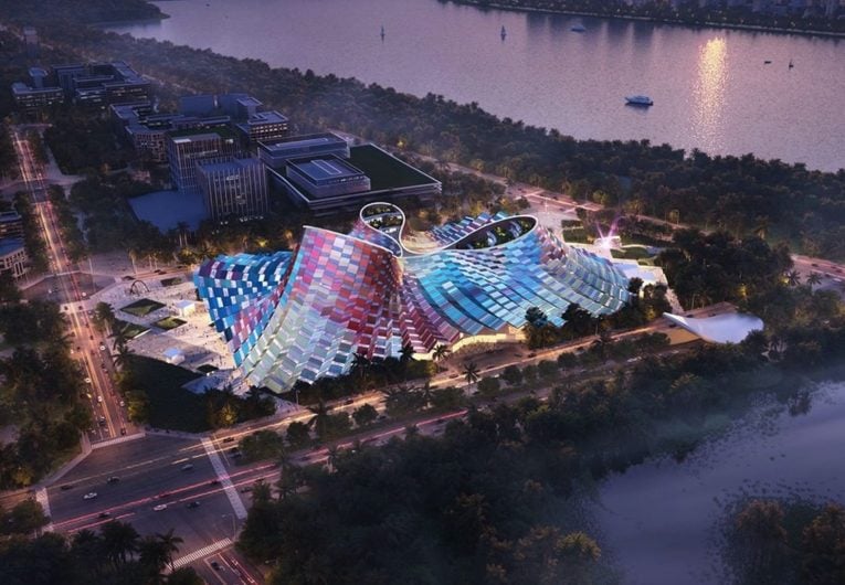 Heatherwick Studio's futuristic design for a performing arts center ...