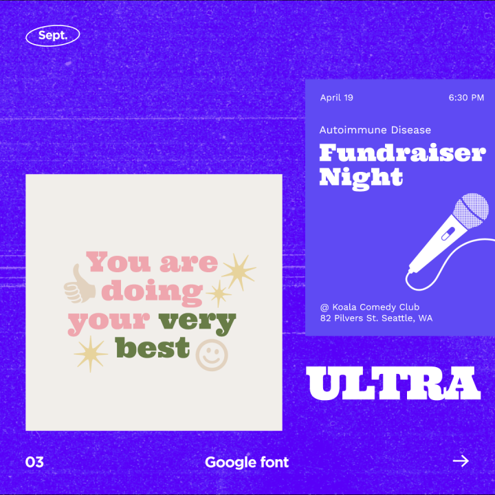 The 5 fonts to use in September | Collater.al