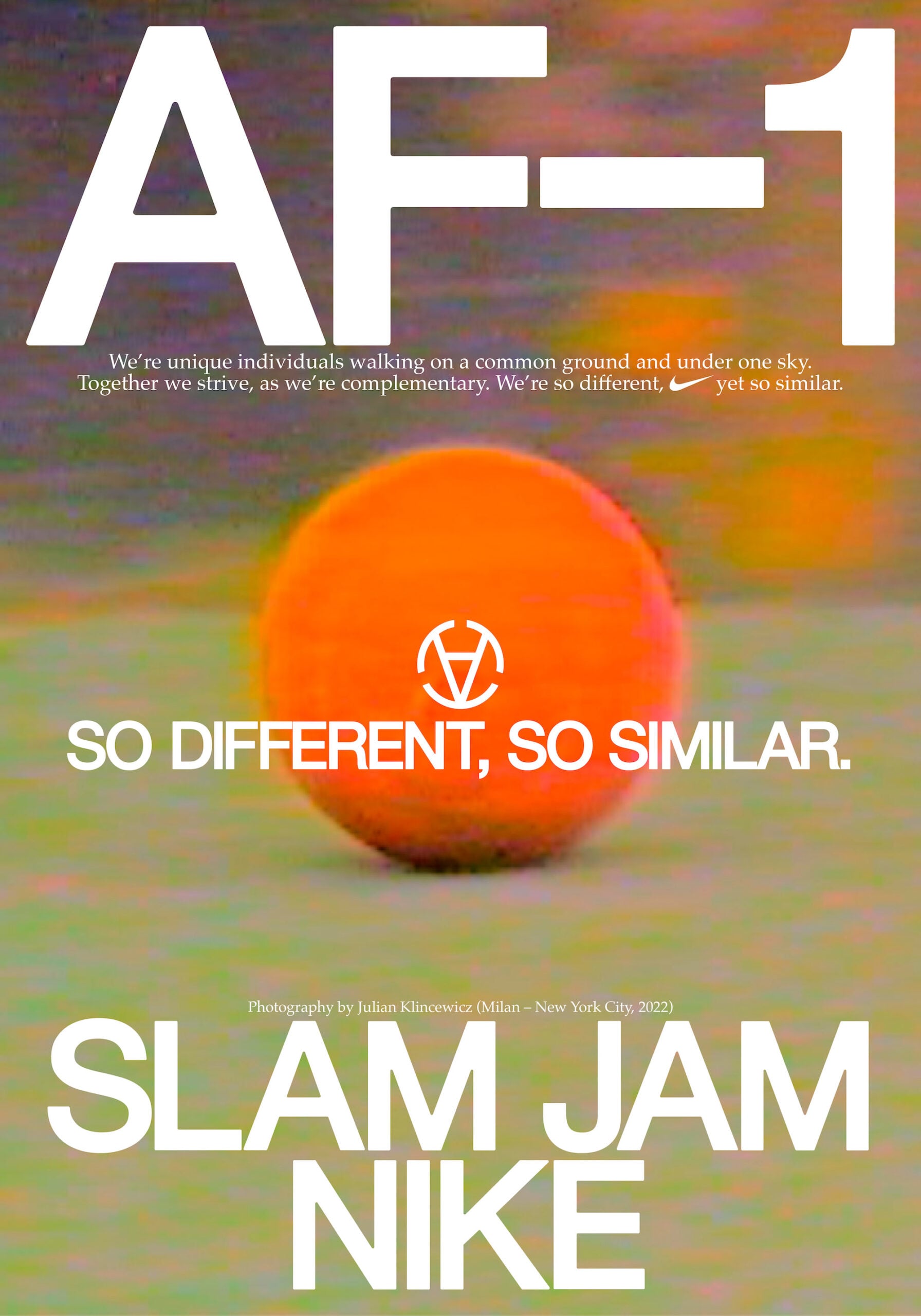 Slam Jam x Nike Air Force 1 | Collater.al