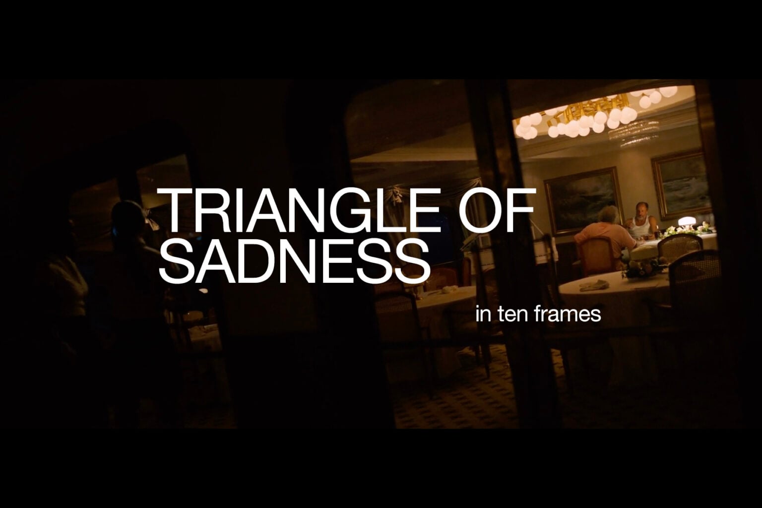 Triangle of Sadness in 10 frames | Collater.al