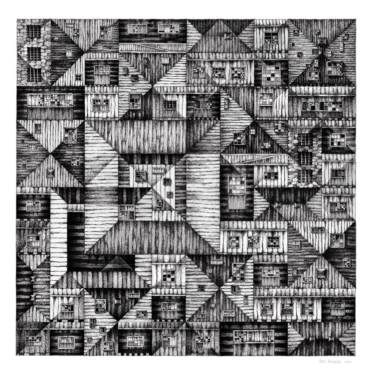 Grisha Kim's works can be seen up close | Collater.al