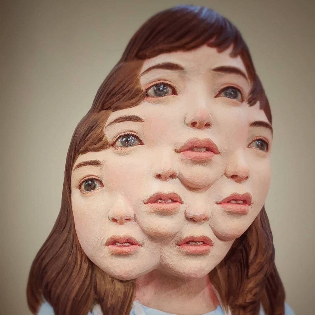 Yoshitoshi Kanemaki carves ambivalence | Collater.al