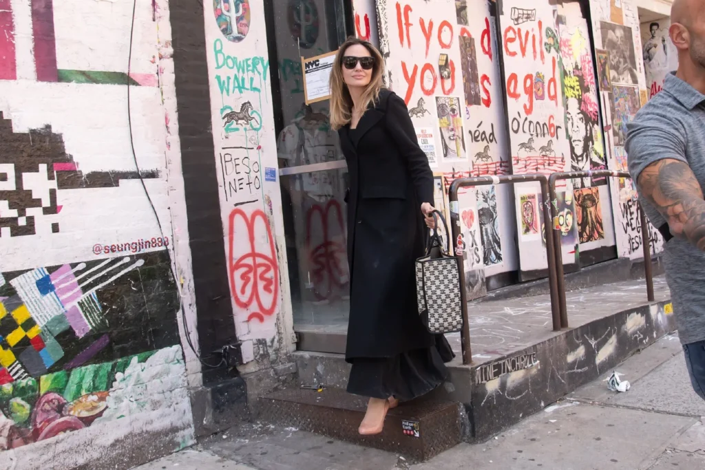 Angelina Jolie Opens Her Atelier in Basquiat's Studio | Collater.al