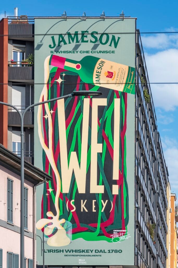 Jameson's new project combines music and street art | Collater.al