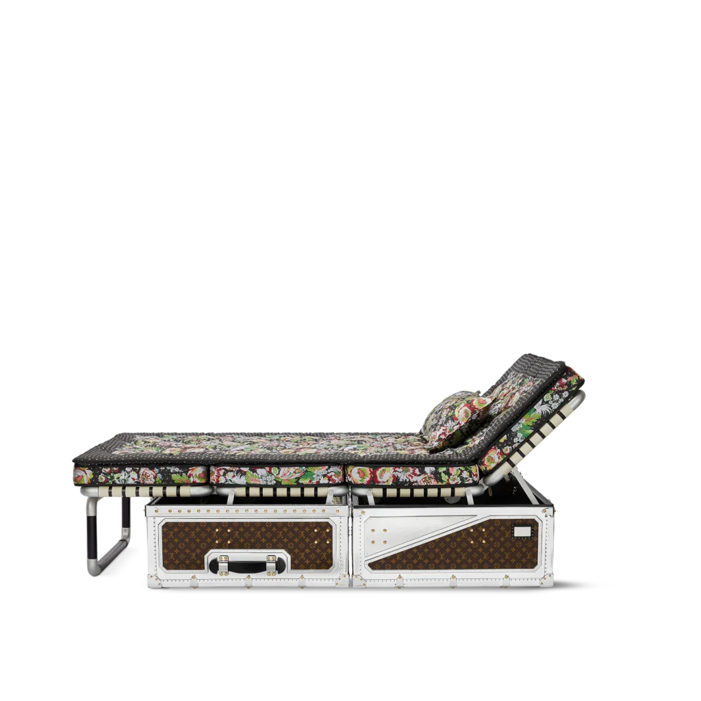 Louis Vuitton reimagines the Malle Lit bed trunk | Collater.al