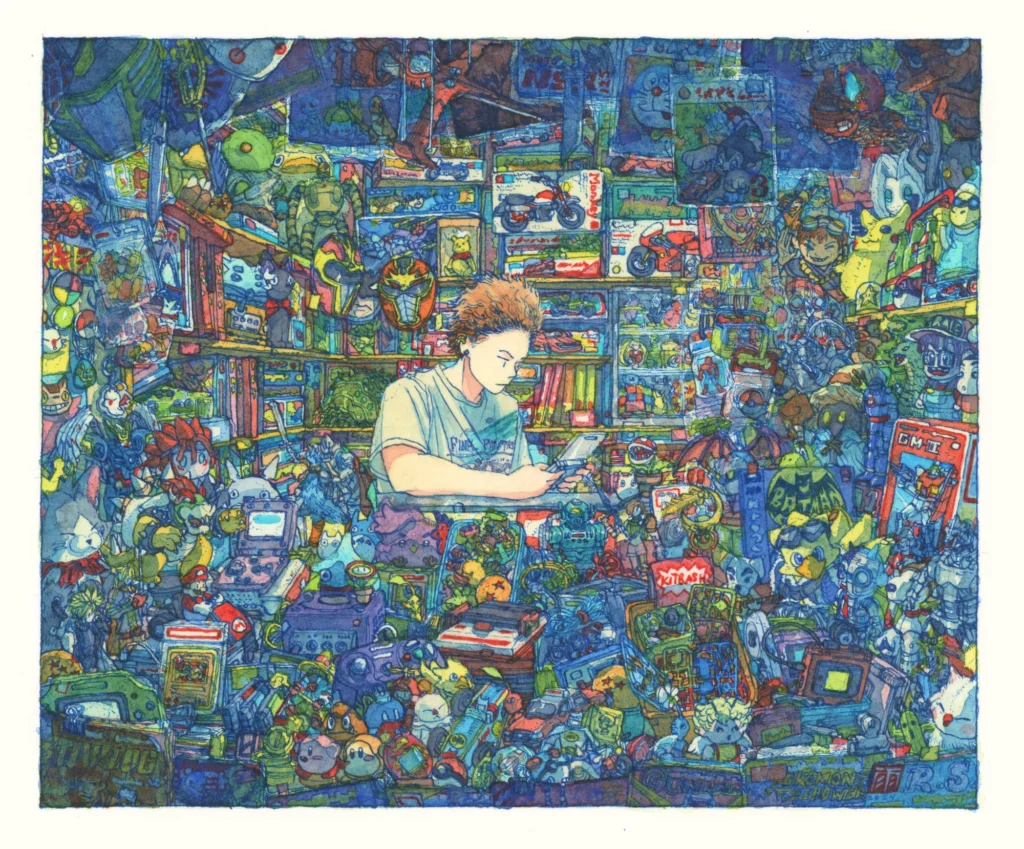 Rain Szeto illustrates visual poems | Collater.al