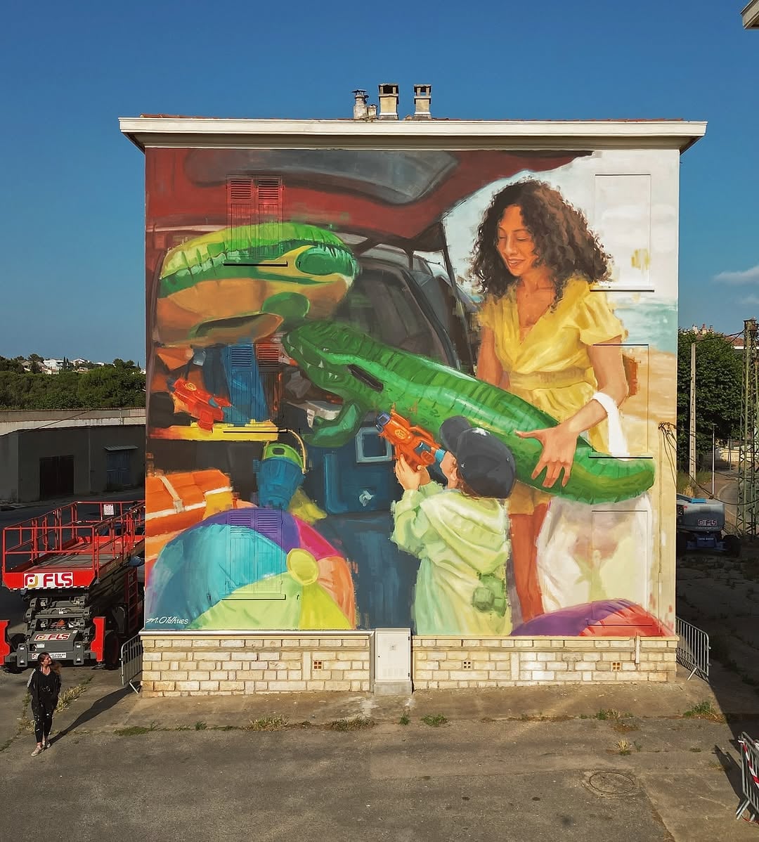 Megan Oldhues: Street Art Between Figuration and Realism | Collater.al