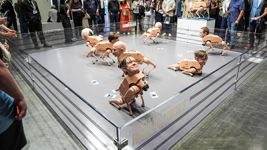 Beeple’s Robots Take Over Art Basel | Collater.al