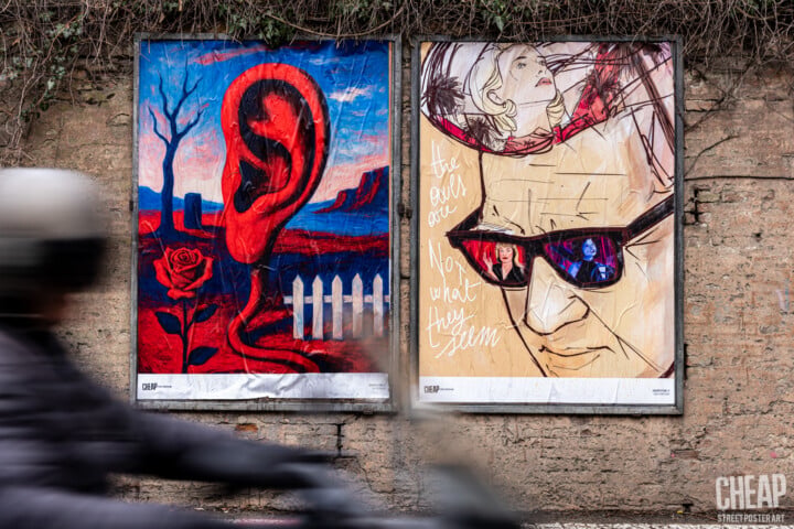 CHEAP celebrates David Lynch on the streets of Bologna | Collater.al