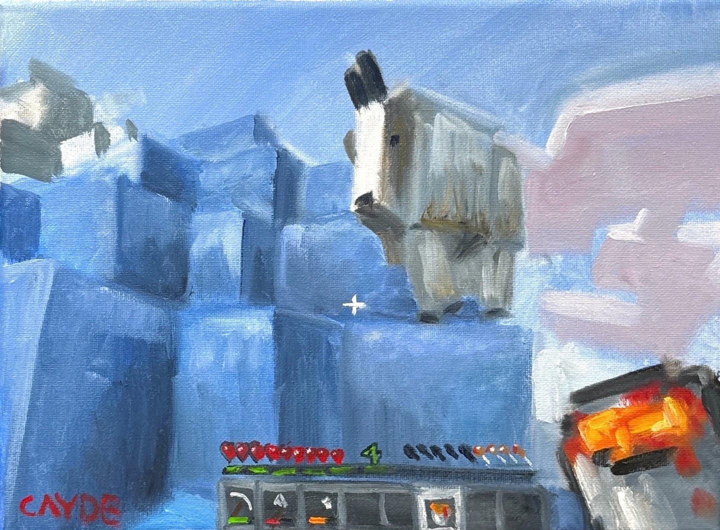 La pittura di Logan Cayde McDonnell rispecchia l'estetica di internet ...
