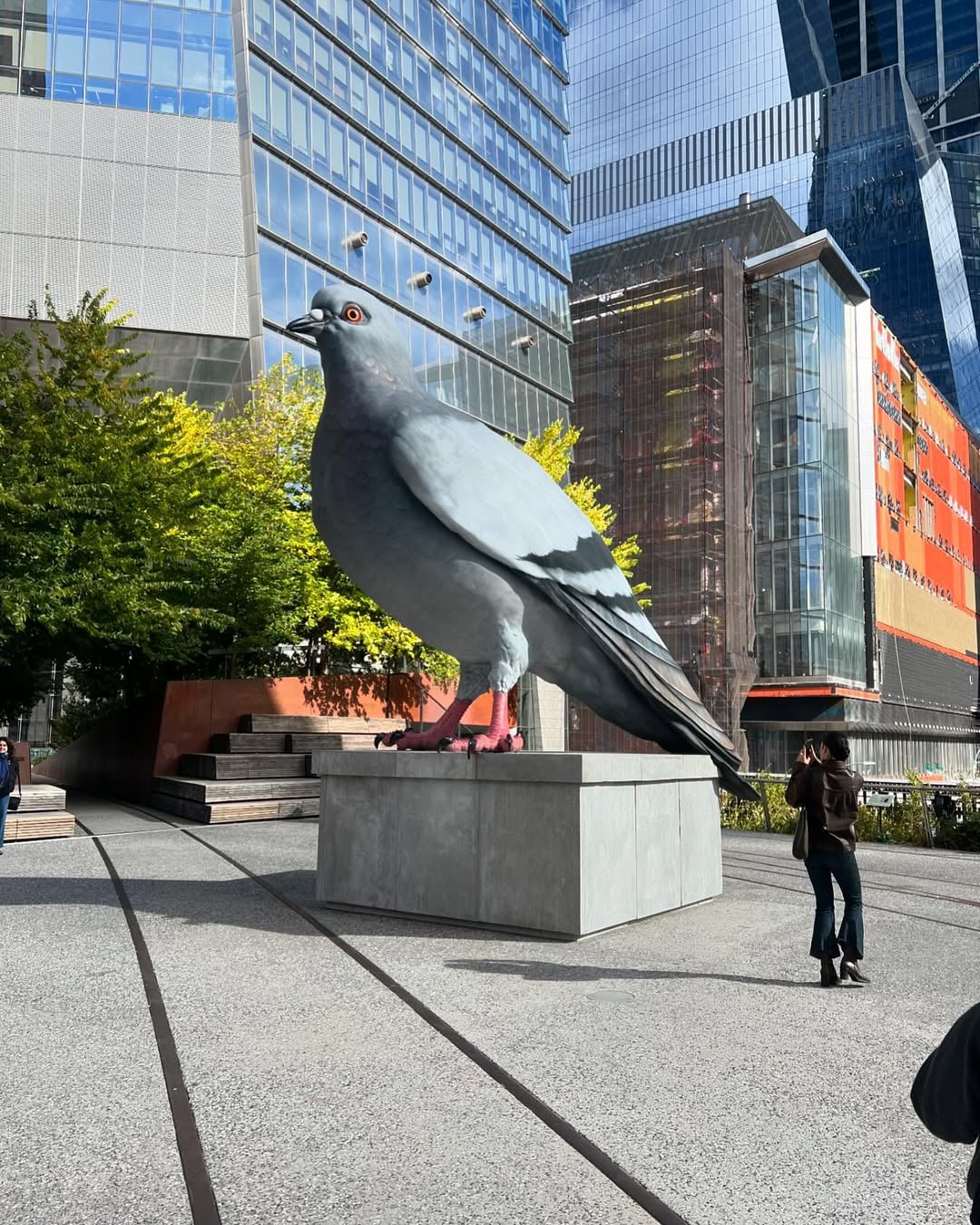 Farewell to Dinosaur: Ivan Argote’s Giant Pigeon Leaves New York’s High ...